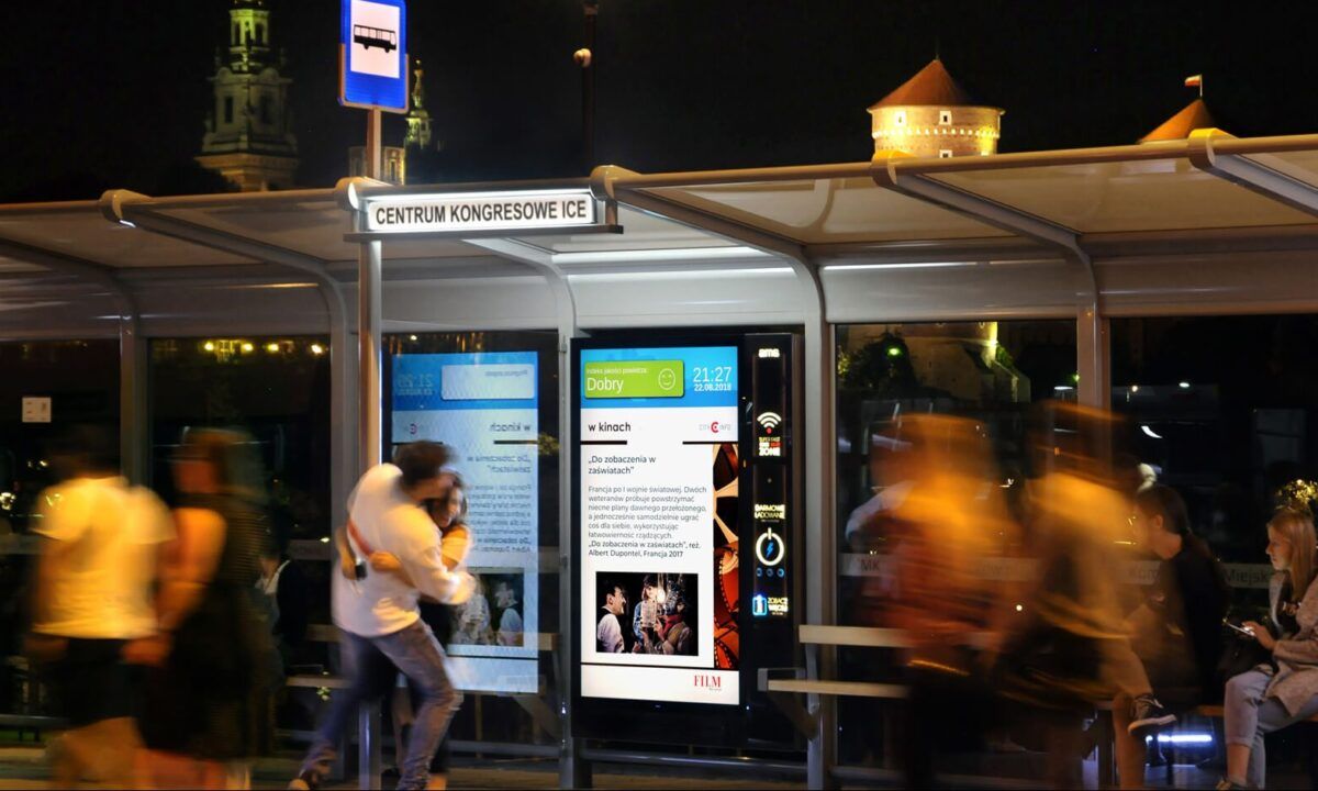 Digital Citylight na przystankach | ams.com.pl