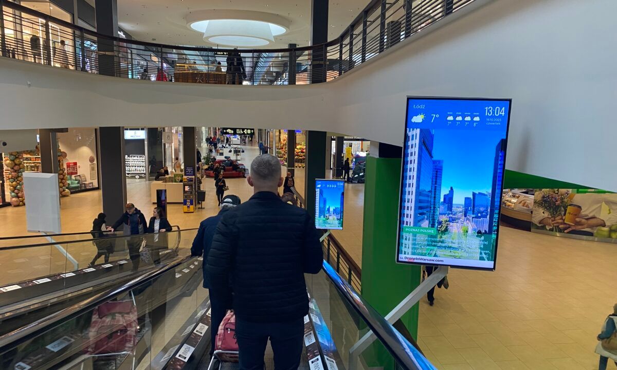 Digital Cityscreen w sercu miasta | ams.com.pl